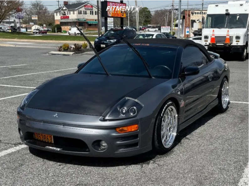 2003 Mitsubishi Eclipse Spyder GTS with 18x8.5 Aodhan Ds01 and ...