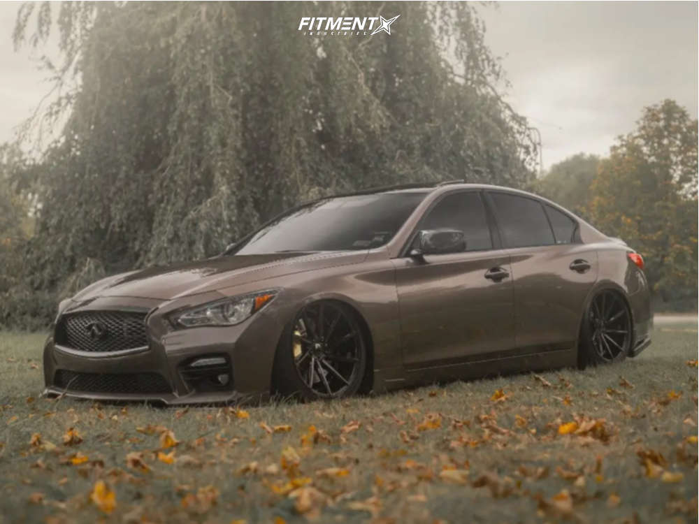 2015 INFINITI Q50 Premium with 19x9.5 IPW W013 and Michelin 255x40 on ...