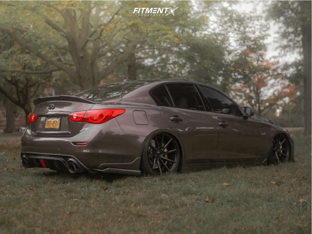 2015 INFINITI Q50 Premium with 19x9.5 IPW W013 and Michelin 255x40 on ...
