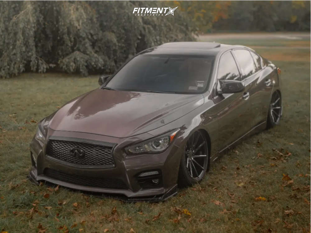 2015 INFINITI Q50 Premium with 19x9.5 IPW W013 and Michelin 255x40 on ...