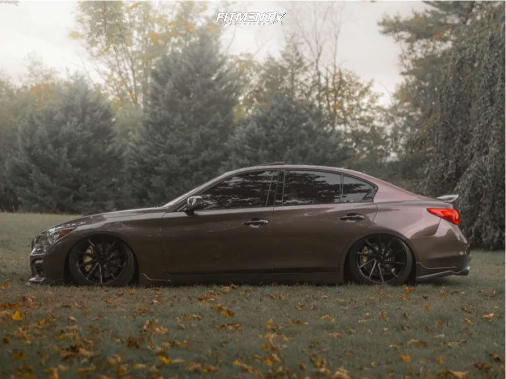 2015 INFINITI Q50 Premium with 19x9.5 IPW W013 and Michelin 255x40 on ...