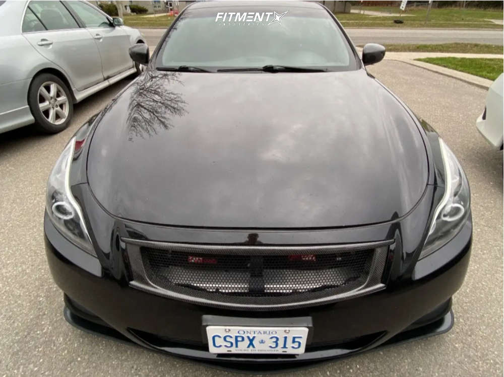 2009 INFINITI G37 Sport with 19x9.5 Aodhan Ds02 and Firestone 245x35 on ...
