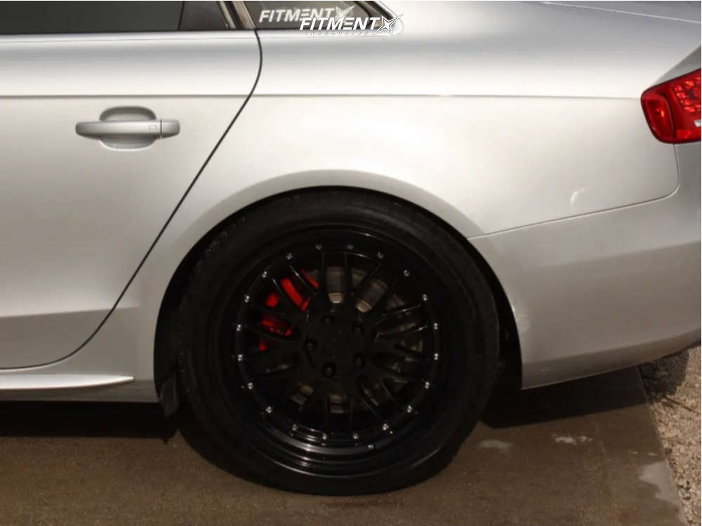 2012 Audi A4 Quattro Base with 19x8.5 ESR Sr05 and Delinte 245x40 on ...