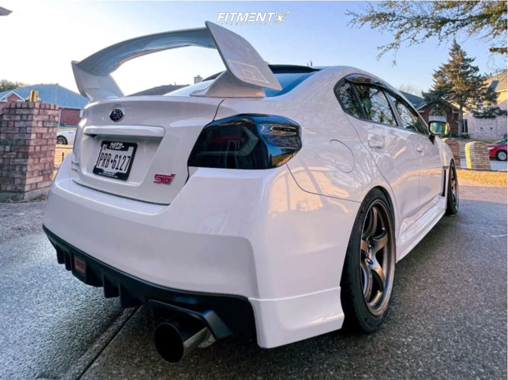2021 Subaru WRX STI Base with 18x9.5 Gram Lights 57cr and Michelin ...