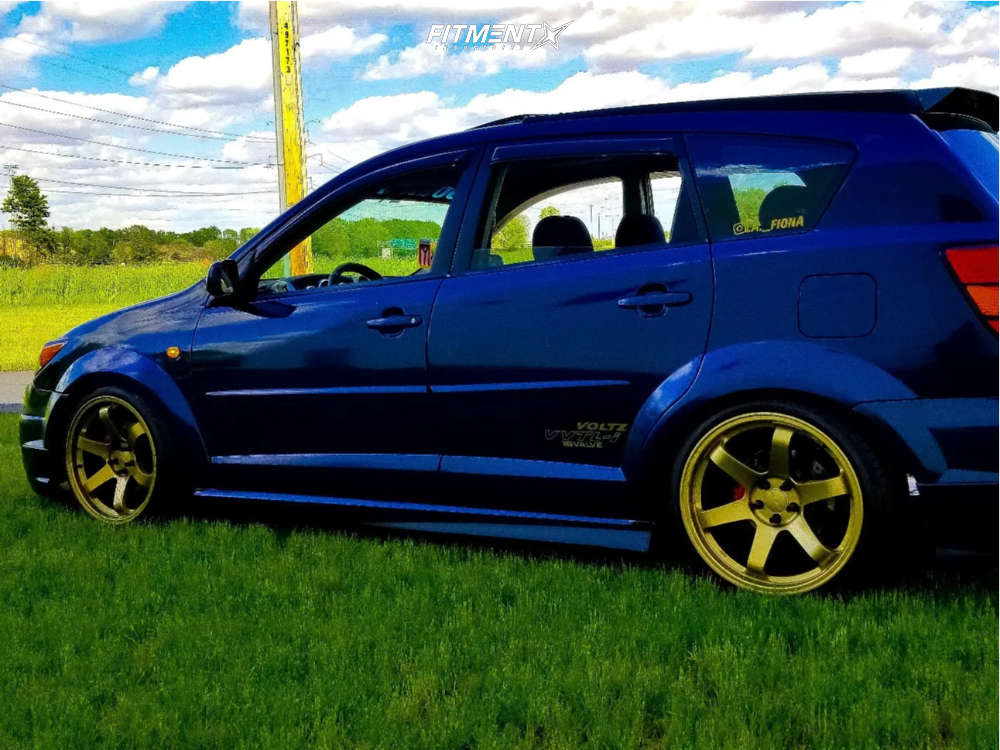 2004 Pontiac Vibe GT with 18x9.5 Rota Grid and Zeetex 225x40 on ...