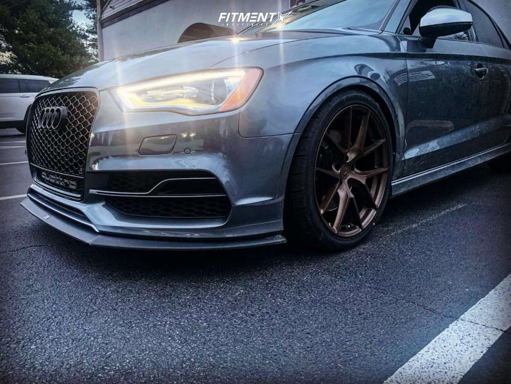 2016 Audi S3 Premium Plus with 19x8.5 Aodhan Aff7 and Firestone 255x35 ...