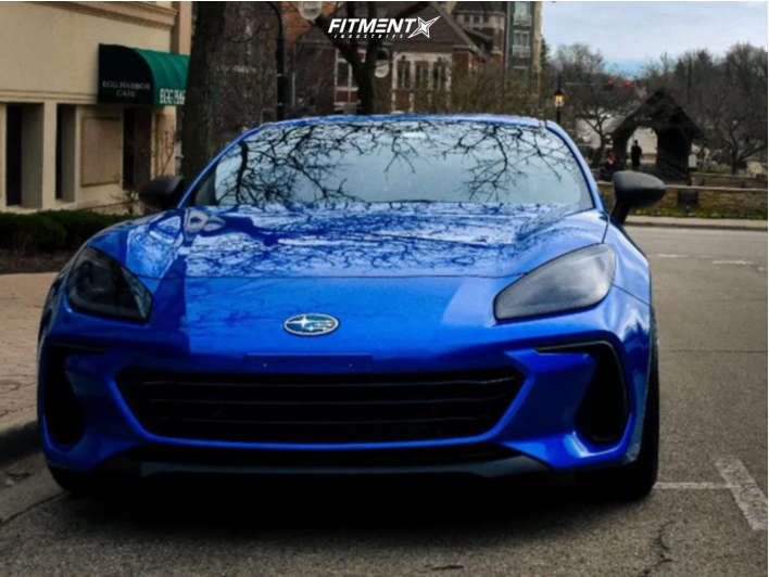 2022 Subaru BRZ Limited with 18x8.5 ESR Cs12 and Michelin 215x40 on ...