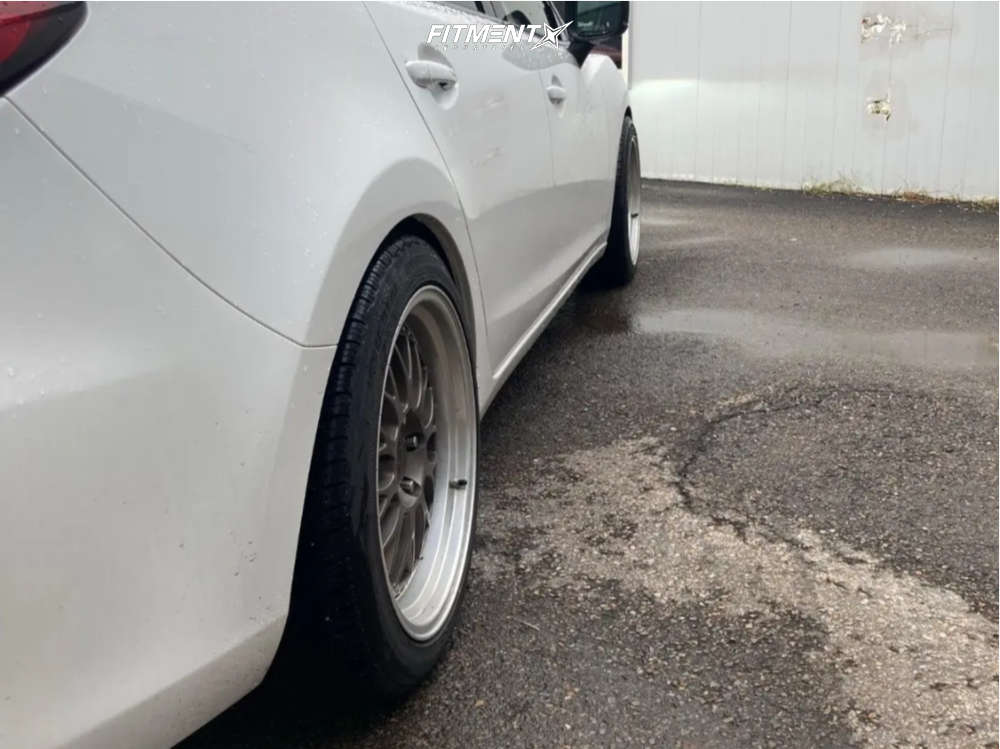 2018 Mazda 6 Sport with 18x8.5 ESR Sr01 and Uniroyal 225x45 on Lowering ...