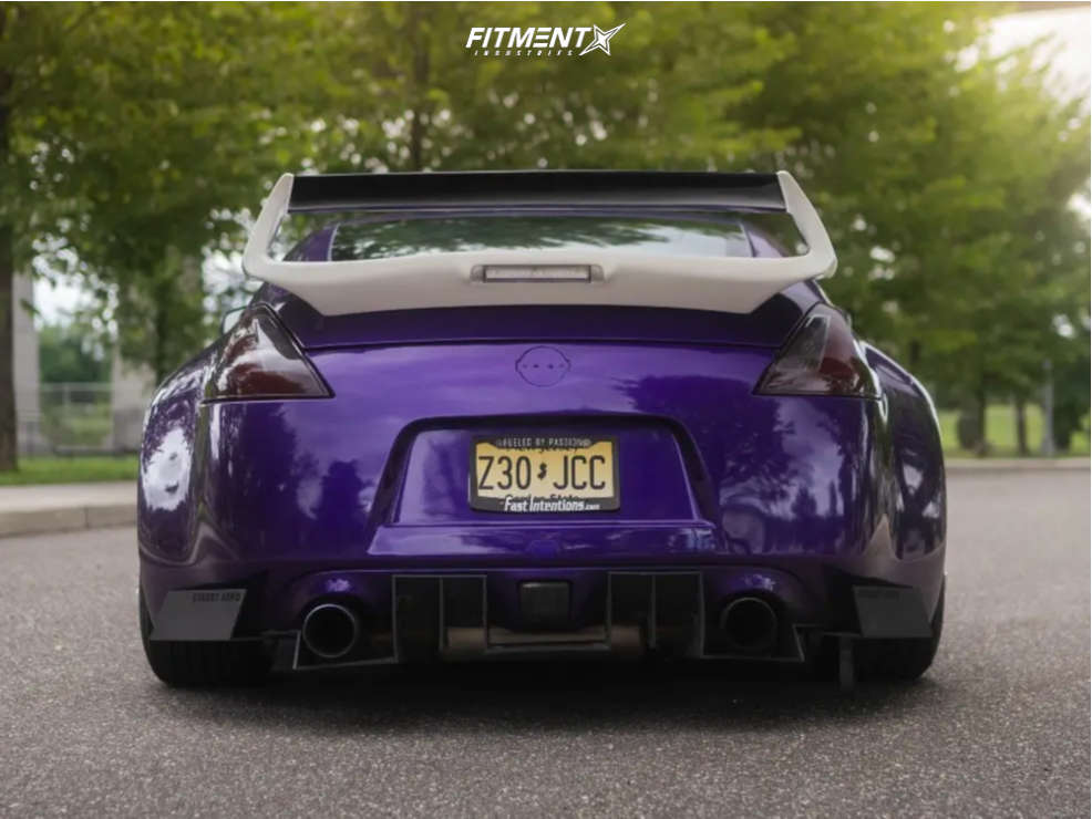 2016 Nissan 370Z Base with 18x9.5 Cosmis Racing S1 and Michelin 225x40 ...