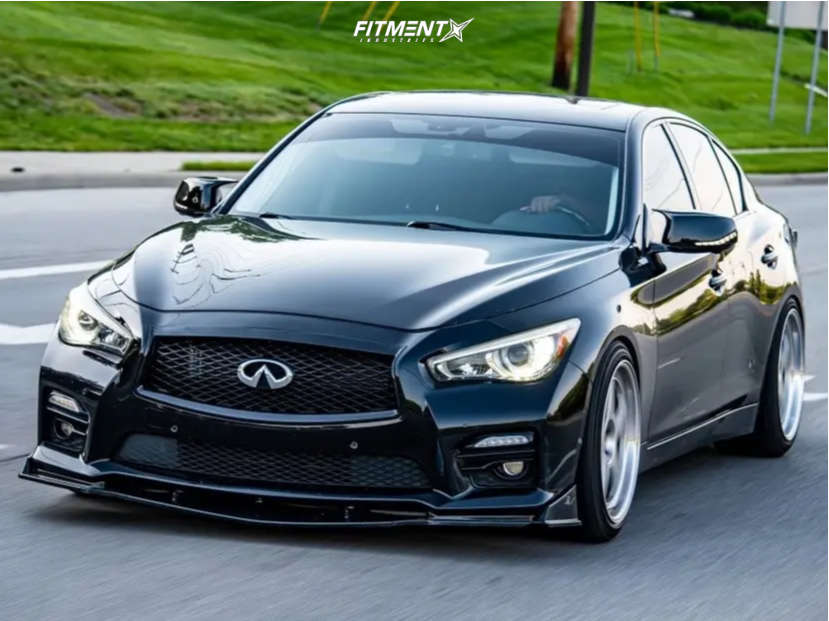 2014 INFINITI Q50 Sport with 19x9.5 Kansei Knp and Lexani 235x40 on ...