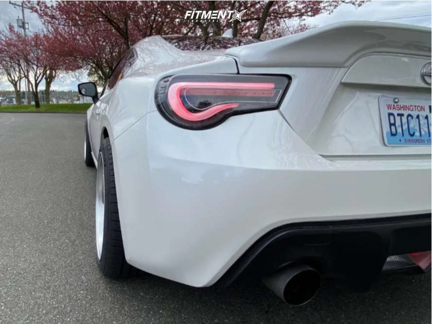 2015 Scion FR-S Base with 18x9.5 ESR Ap5 and Michelin 245x40 on Stock ...