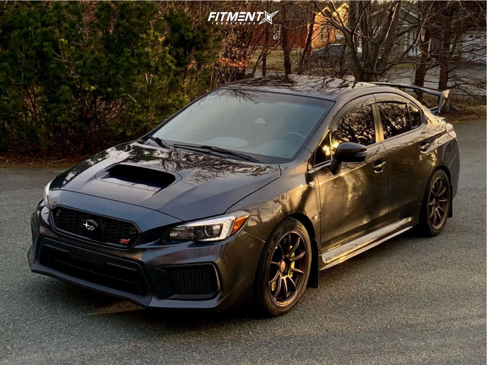 2019 Subaru WRX STI Limited with 18x8.5 Superspeed Rf03rr and Kumho ...