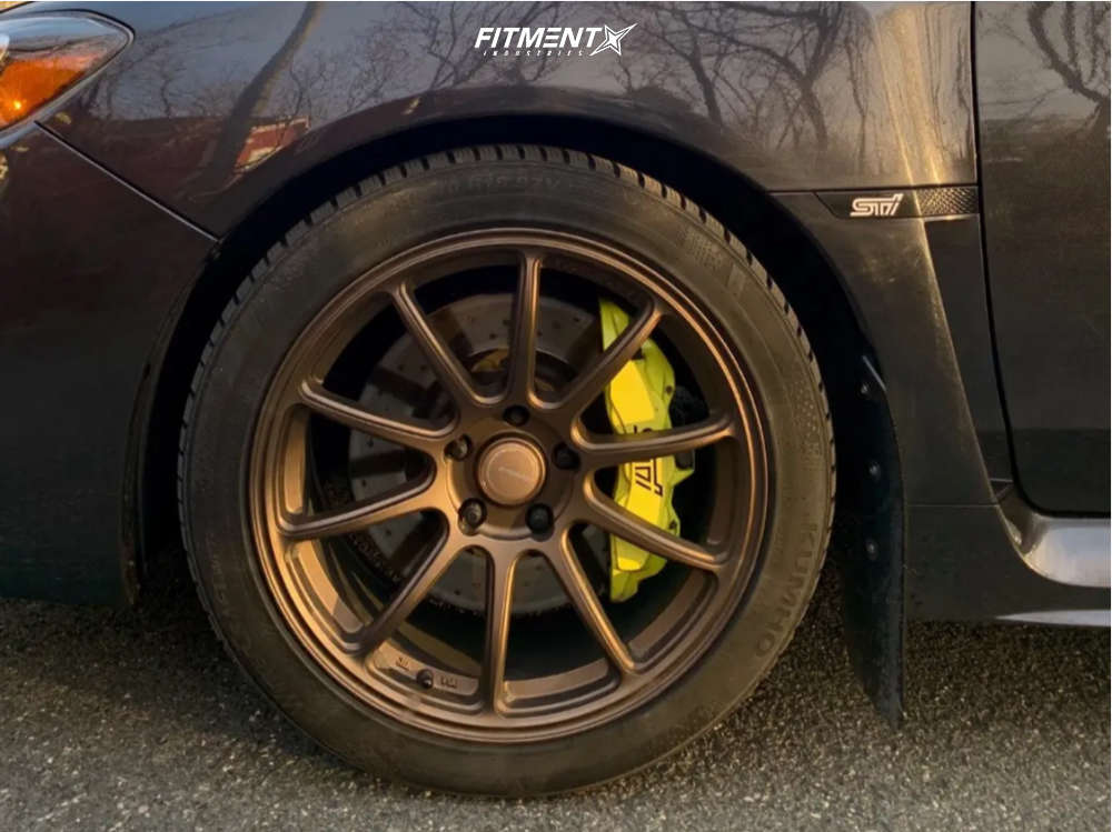 2019 Subaru WRX STI Limited with 18x8.5 Superspeed Rf03rr and Kumho ...