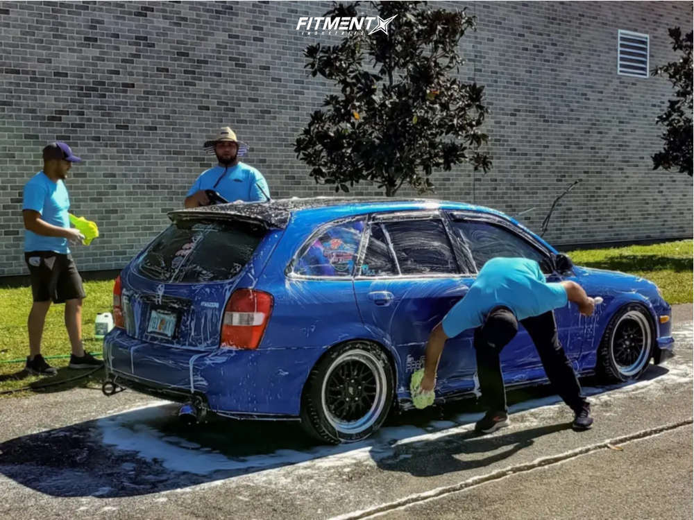 2003 Mazda Protege5 Base with 17x7.5 Mach Mp42 and Haida 235x40 on ...