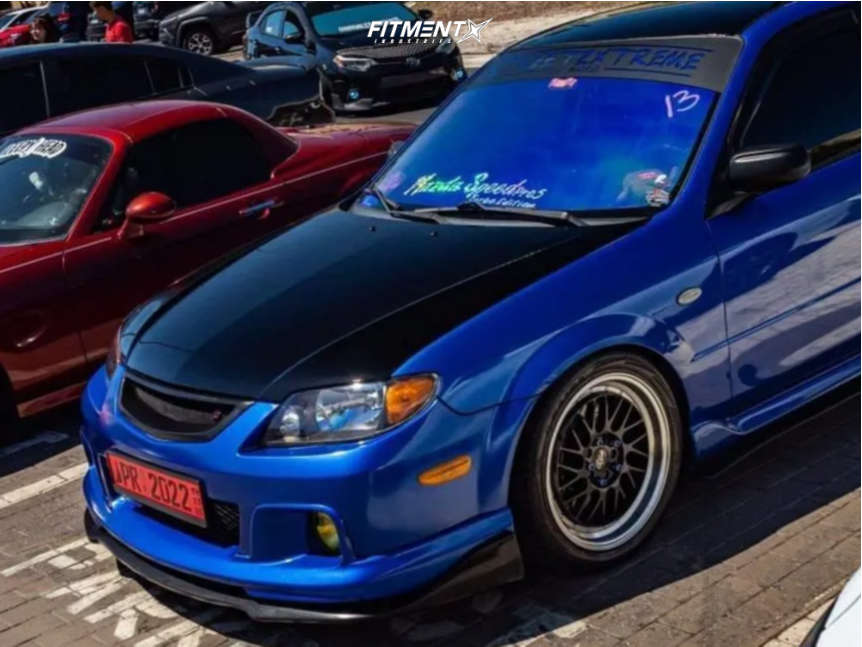 2003 Mazda Protege5 Base with 17x7.5 Mach Mp42 and Haida 235x40 on ...