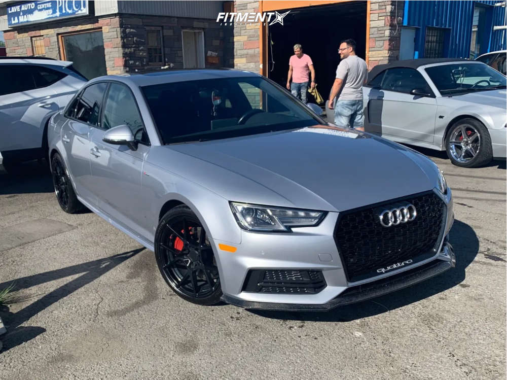 2017 Audi A4 Quattro Progressiv with 19x8.5 Rotiform Kps and Michelin ...