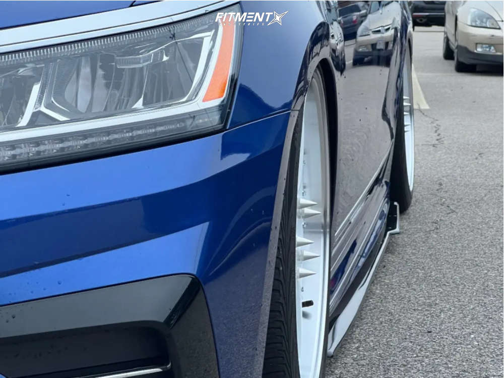 2017 Volkswagen Passat R-Line with 19x8.5 ESR Cs15 and Continental ...