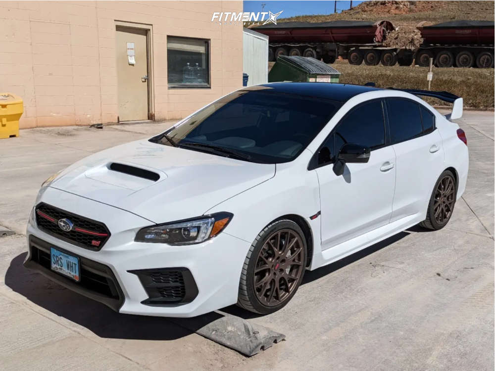 2020 Subaru WRX STI Limited with 19x8 BBS Re-v and Michelin 245x35 on Stock Suspension | 2203300 ...
