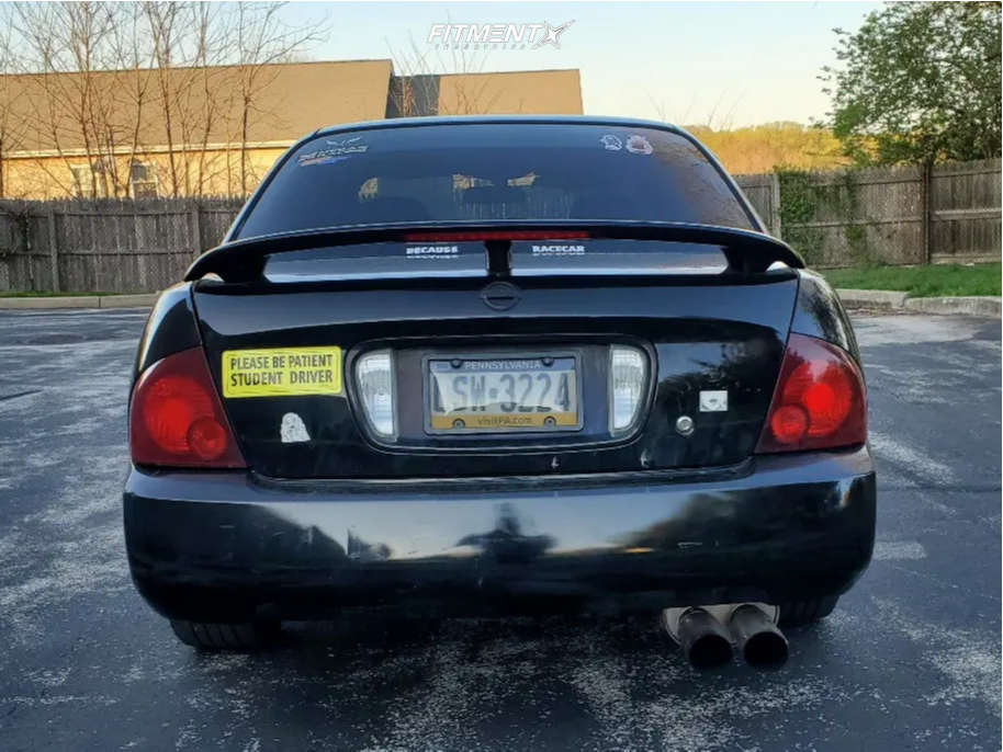 2005 Nissan Sentra SE-R Spec V with 17x8 Vors Sp1 and Federal 235x45 on ...