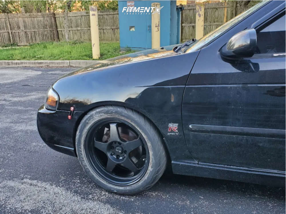 2005 Nissan Sentra SE-R Spec V with 17x8 Vors Sp1 and Federal 235x45 on ...