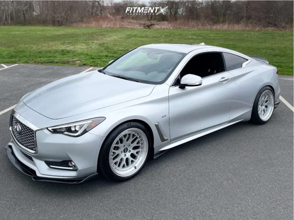 2017 INFINITI Q60 Premium with 19x10.5 ESR Cs1 and Michelin 275x35 on ...