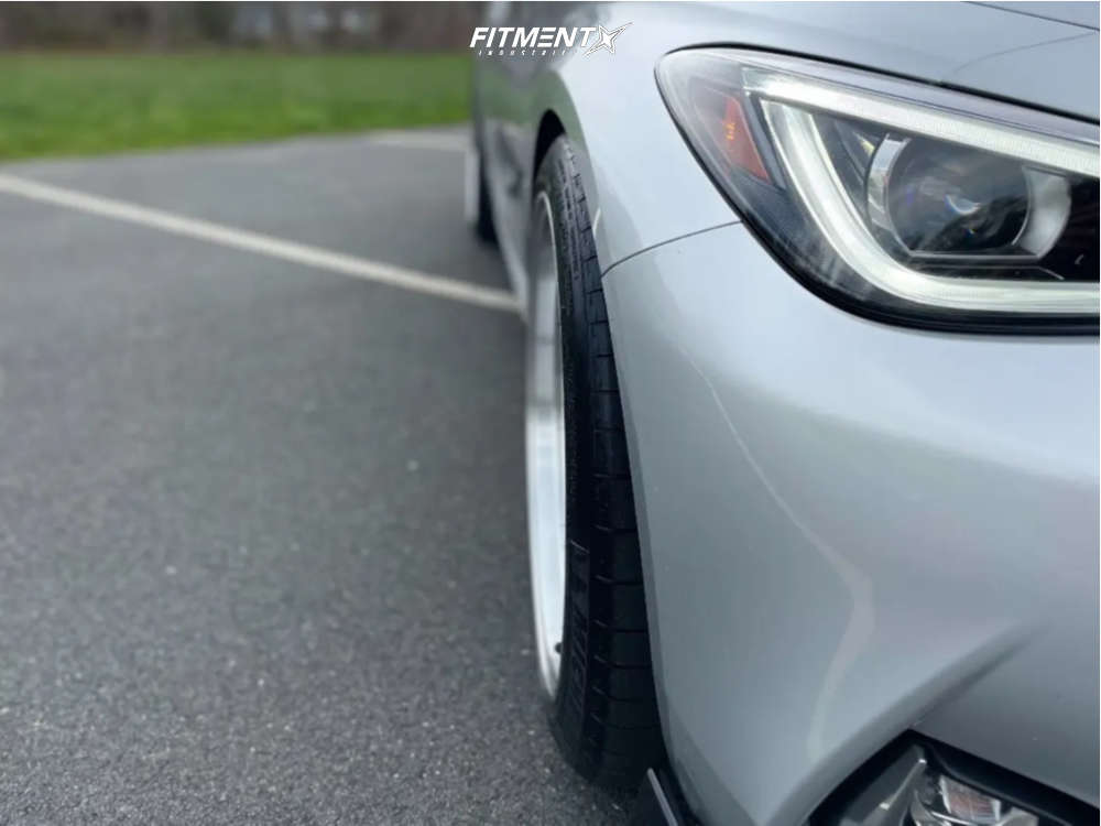 2017 INFINITI Q60 Premium with 19x10.5 ESR Cs1 and Michelin 275x35 on ...