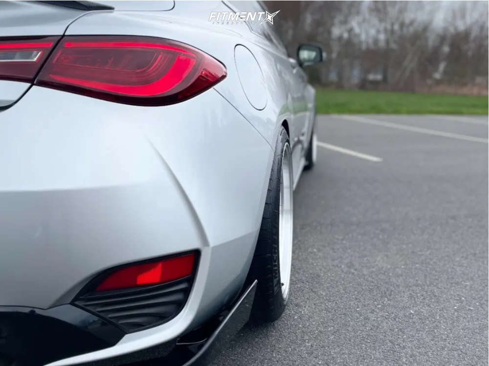 2017 INFINITI Q60 Premium with 19x10.5 ESR Cs1 and Michelin 275x35 on ...