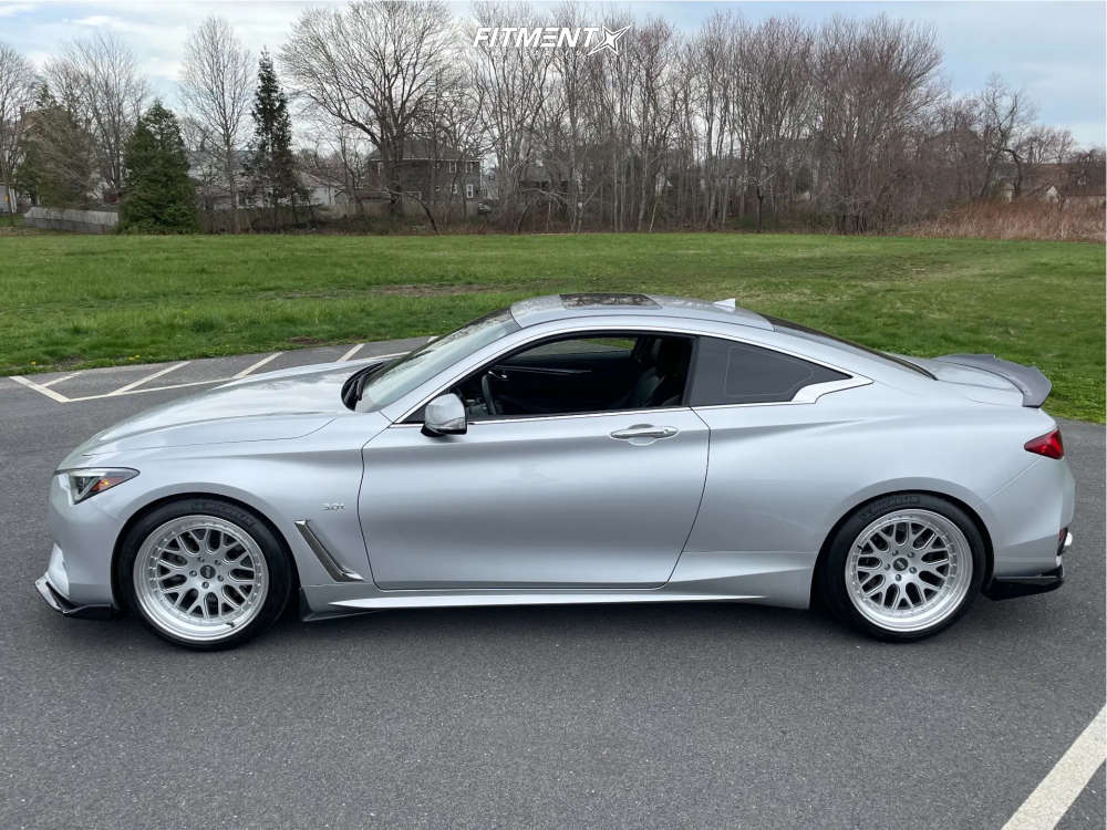 2017 INFINITI Q60 Premium with 19x10.5 ESR Cs1 and Michelin 275x35 on ...