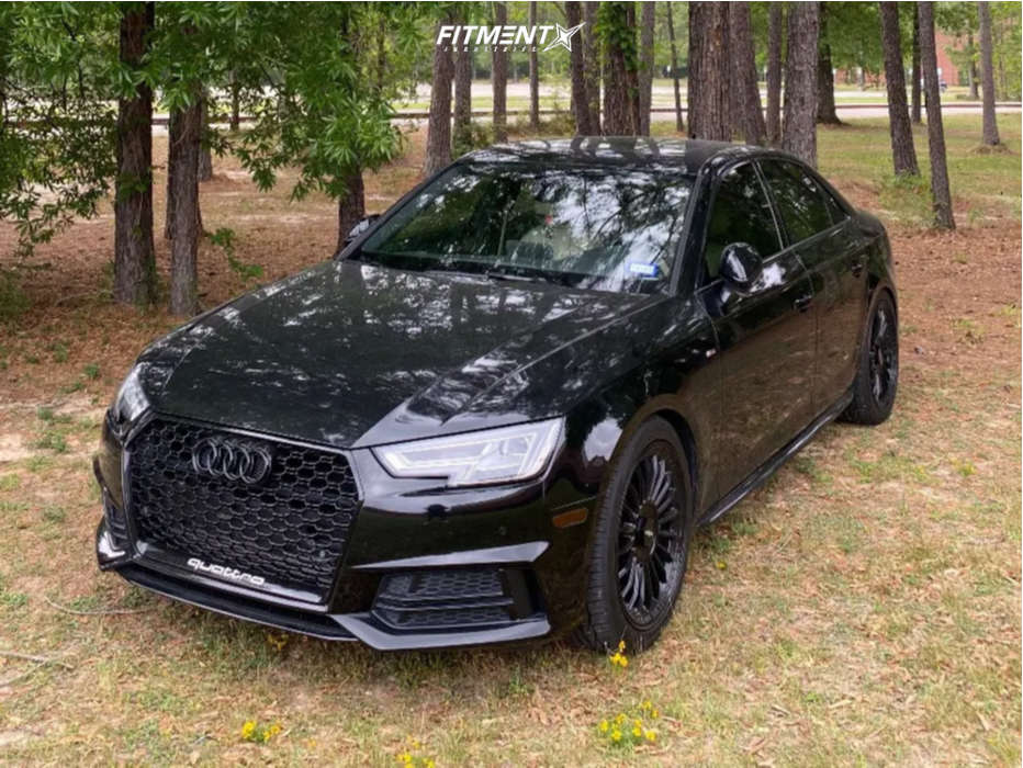 2017 Audi A4 Quattro Premium Plus with 19x8.5 Rotiform Buc-m and Toyo ...