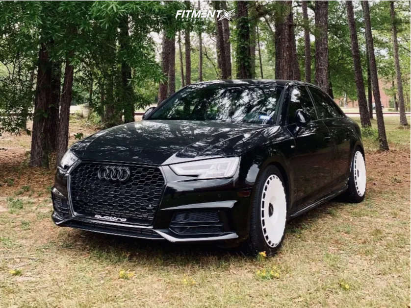 2017 Audi A4 Quattro Premium Plus with 19x8.5 Rotiform Buc-m and Toyo ...