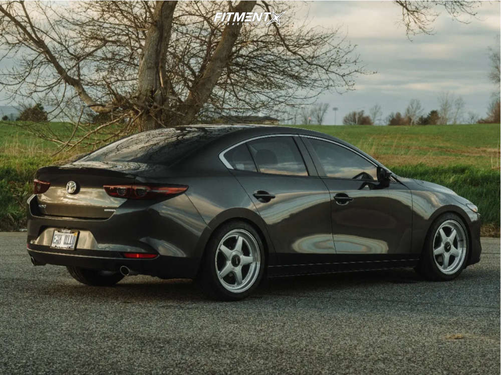 2019 Mazda 3 Base with 18x8.5 Revolve Apvd No 0520 and Nitto 225x45 on ...