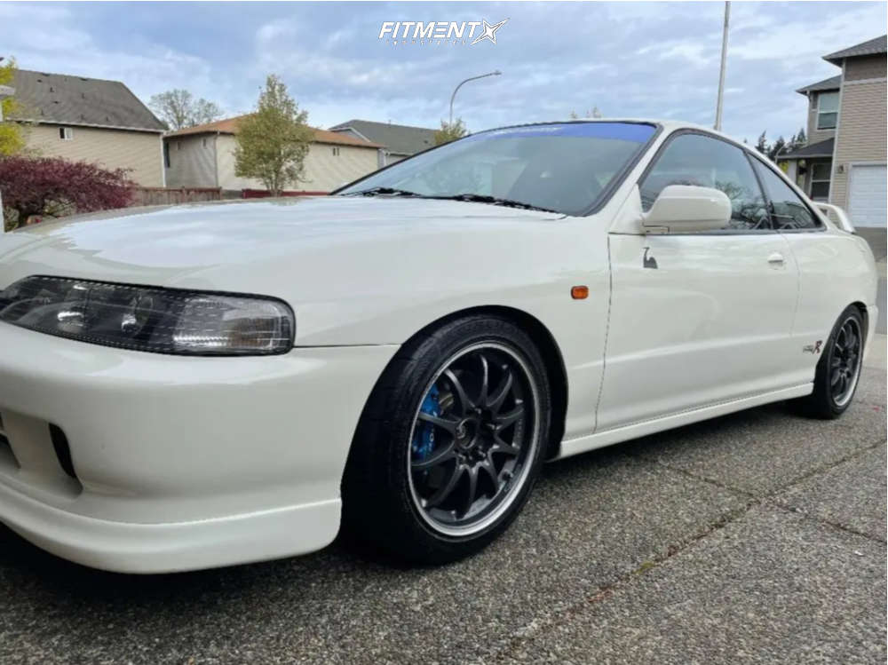 1995 Honda Integra type R with 16x7.5 Volk Ce28 and Firestone 205x45 on ...