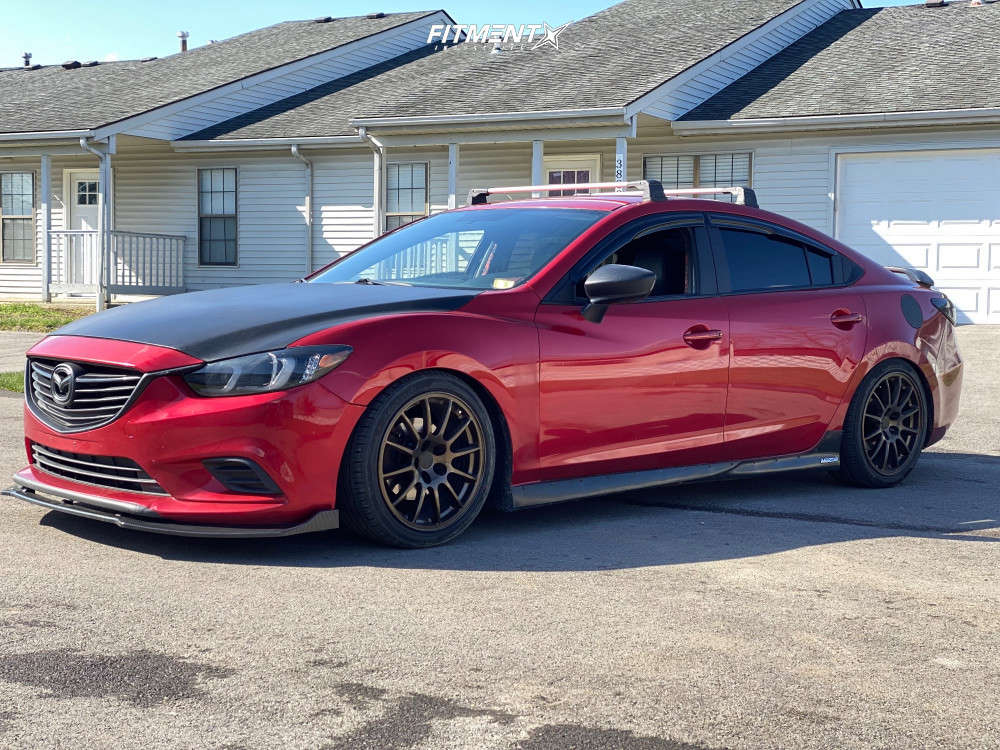 2014 Mazda 6 Touring with 18x8.5 Enkei Ts10 and Lexani 235x40 on ...