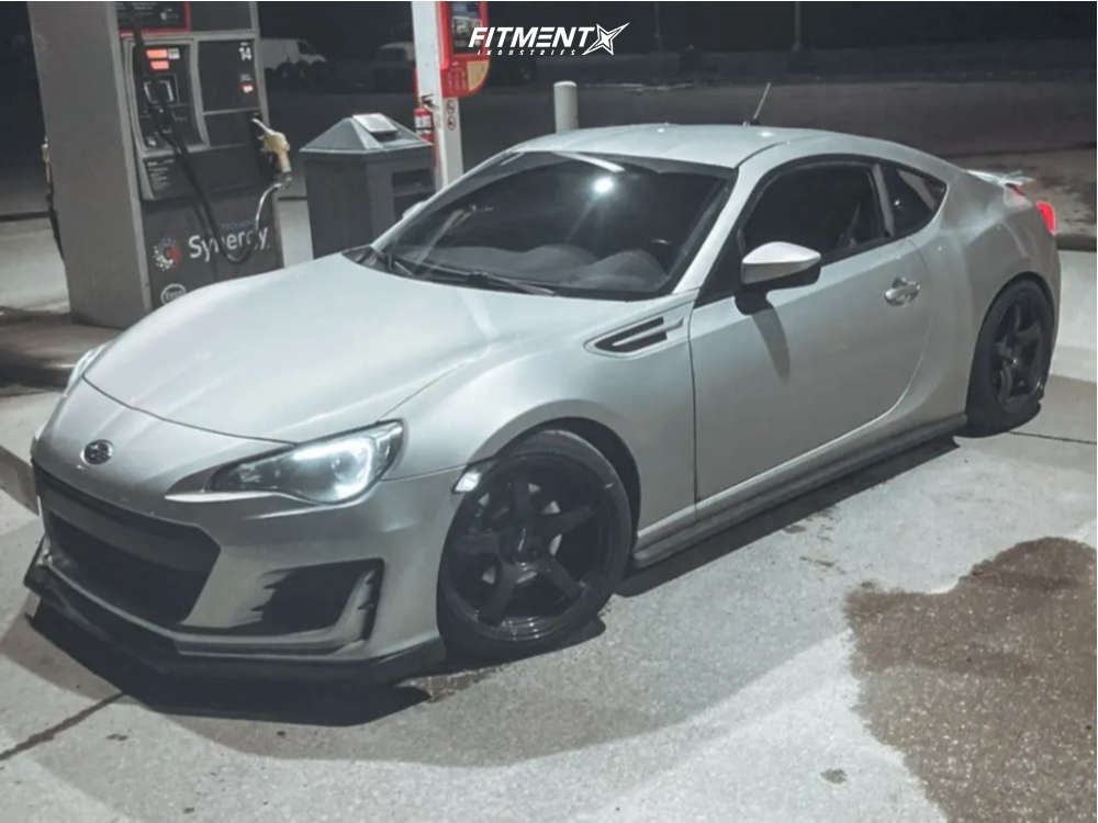 2013 Subaru BRZ Premium with 18x9.5 Gram Lights 57cr and Firestone 245x35 on Coilovers | 2206916 ...
