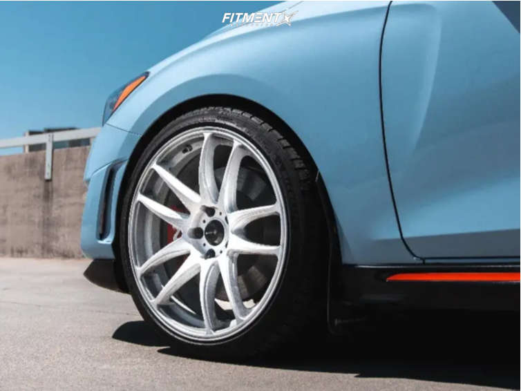 2021 Hyundai Veloster N Base with 19x8.5 Vors TR4 and Michelin 235x35 ...