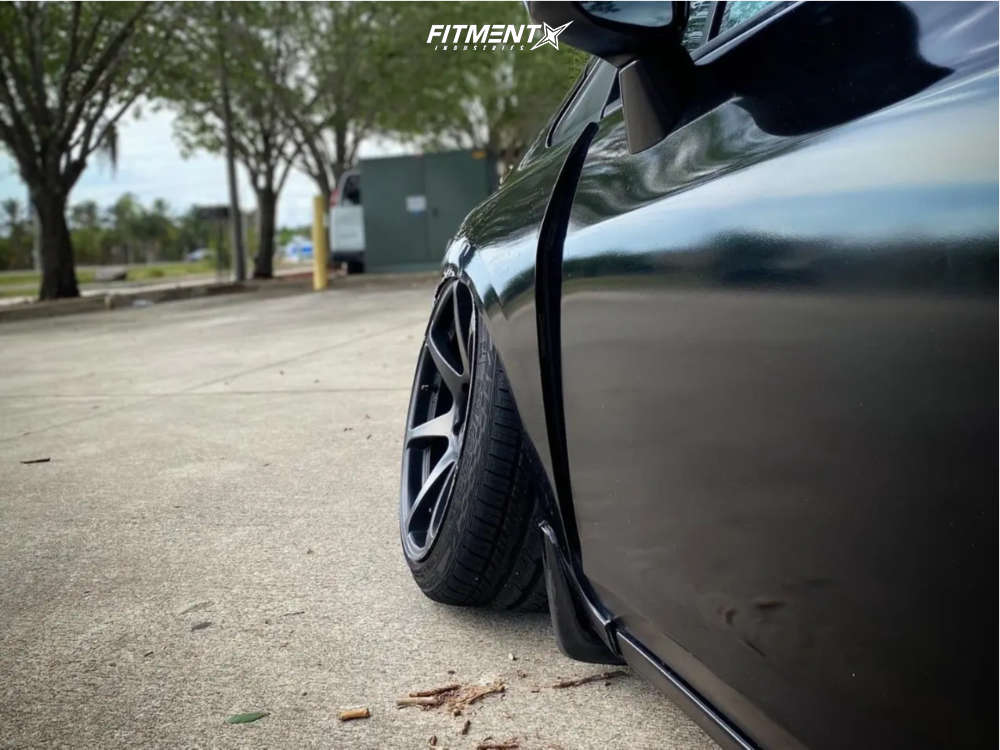 2012 Honda Civic Si with 18x9.5 MB Wheels Battles and Achilles 225x40 ...