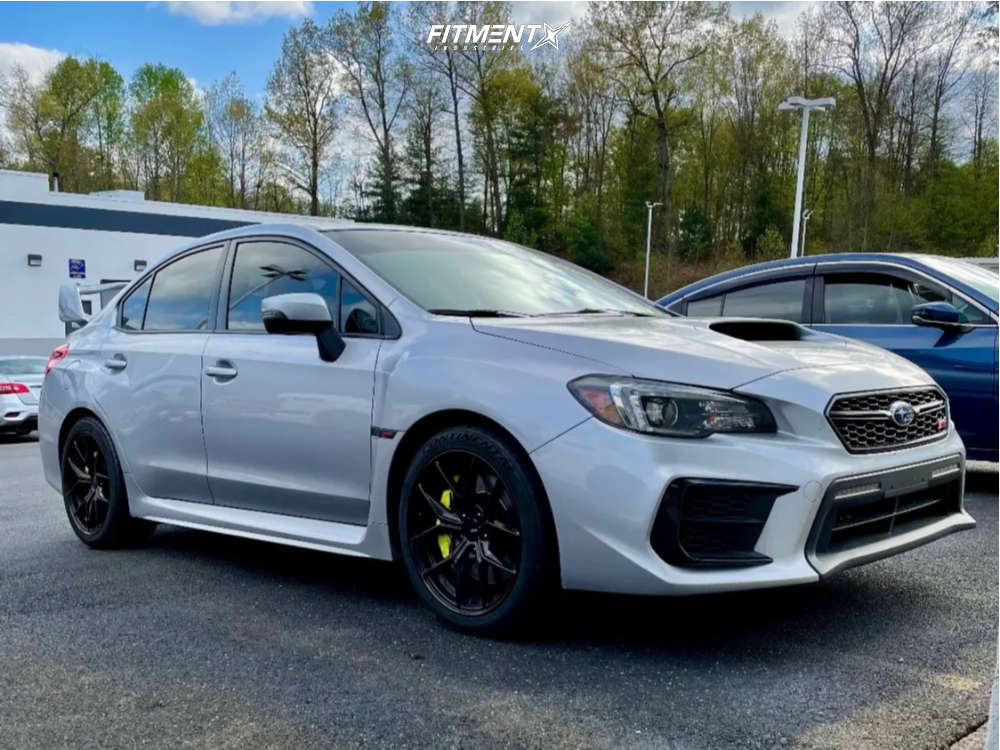2020 Subaru WRX STI Limited with 18x8.5 Enkei Tsr-x and Continental ...