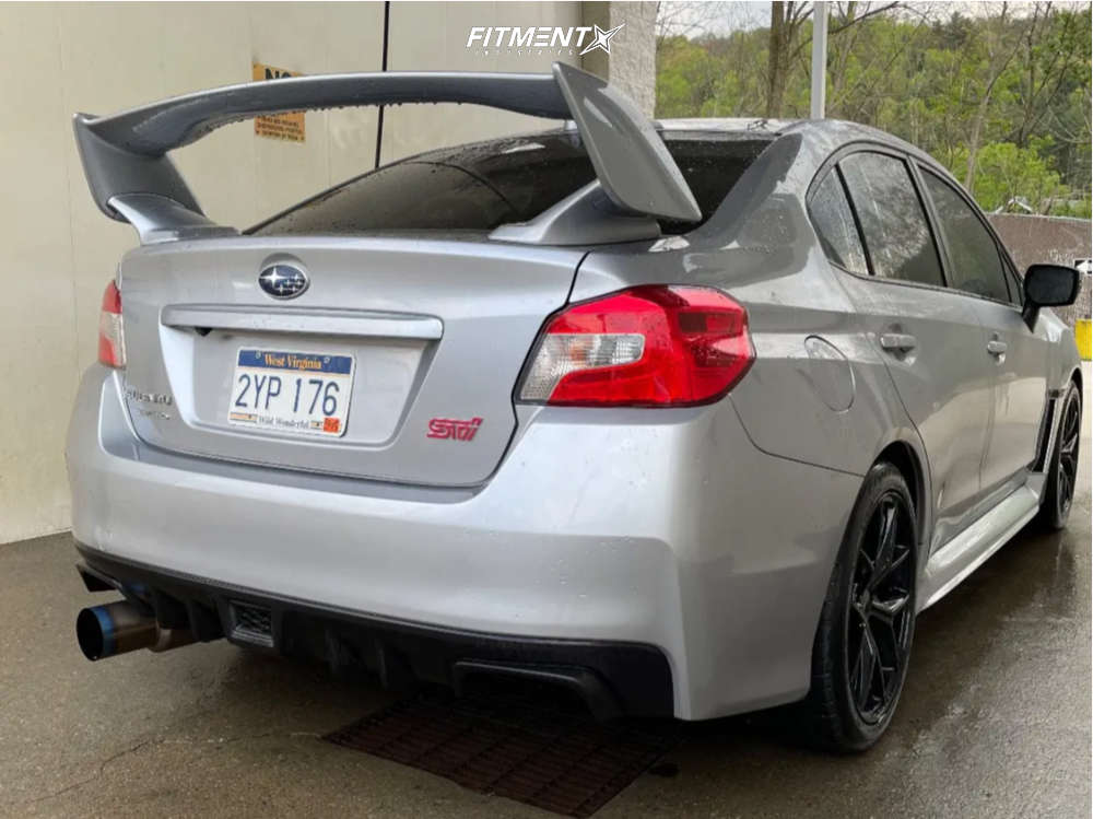 2020 Subaru WRX STI Limited with 18x8.5 Enkei Tsr-x and Continental ...