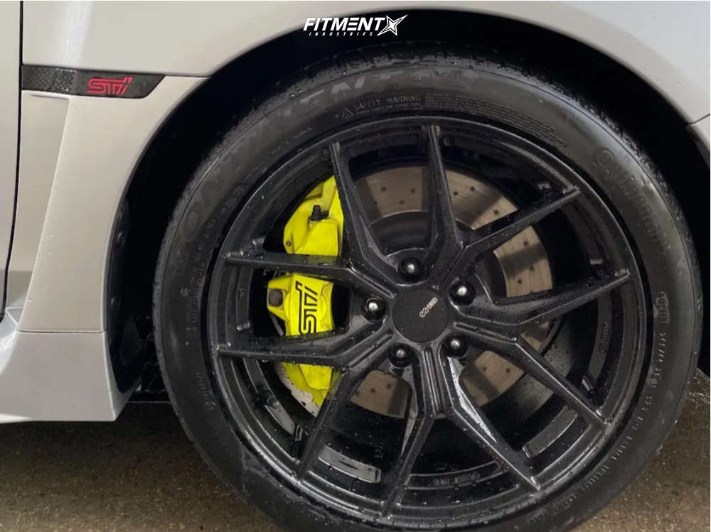 2020 Subaru WRX STI Limited with 18x8.5 Enkei Tsr-x and Continental ...