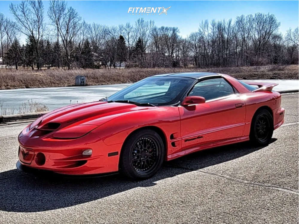 2001 Pontiac Firebird Trans Am with 18x9.5 Aodhan Ah02 and Vercelli ...