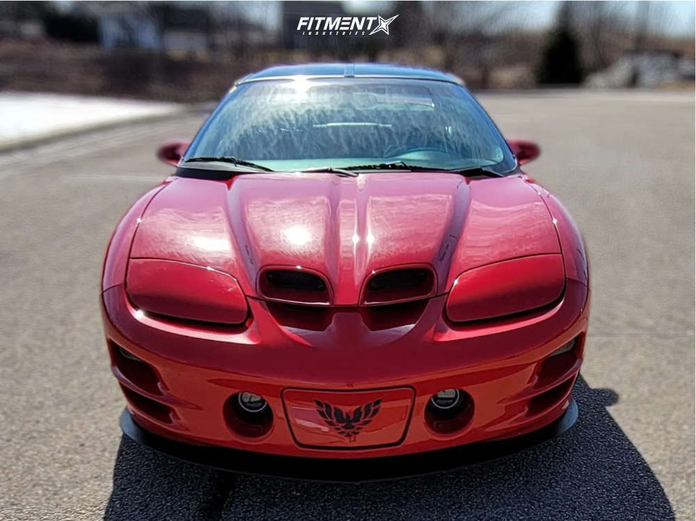 2001 Pontiac Firebird Trans Am with 18x9.5 Aodhan Ah02 and Vercelli ...