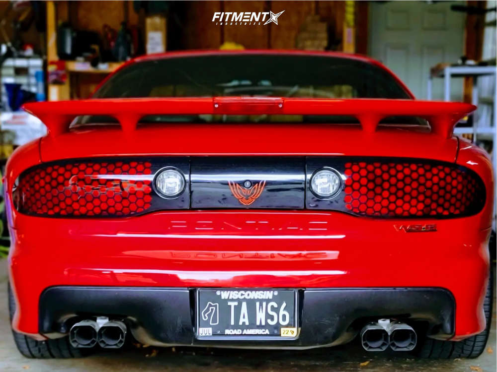 2001 Pontiac Firebird Trans Am with 18x9.5 Aodhan Ah02 and Vercelli ...