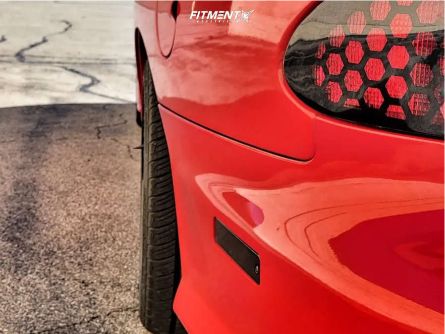 2001 Pontiac Firebird Trans Am with 18x9.5 Aodhan Ah02 and Vercelli ...