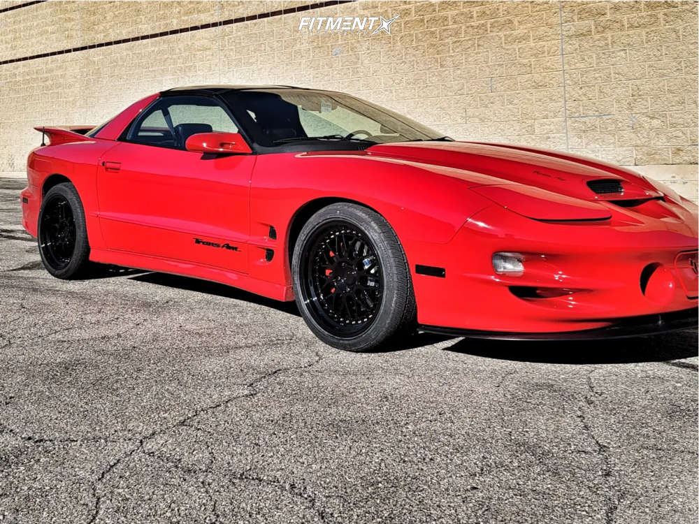 2001 Pontiac Firebird Trans Am with 18x9.5 Aodhan Ah02 and Vercelli ...