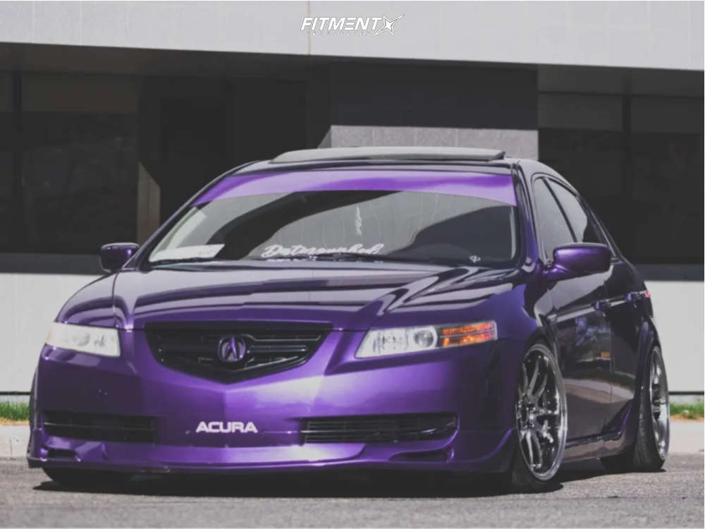 2006 Acura TL Base with 19x9.5 Aodhan Ds02 and Yokohama 225x35 on ...