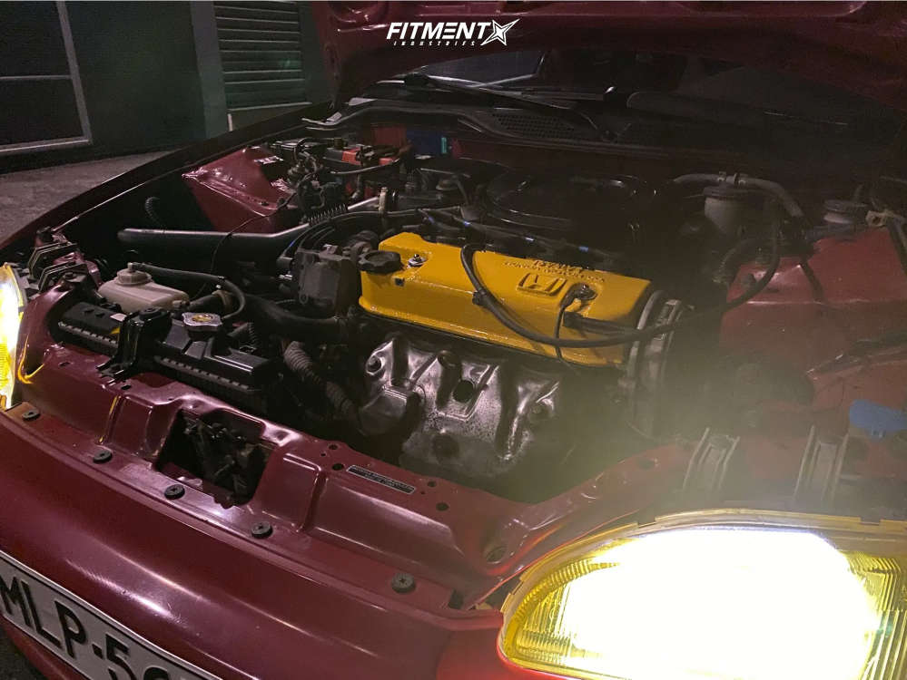 1993 Honda Civic Dx With 15x7 Bbs Michael Schumacher Edition And