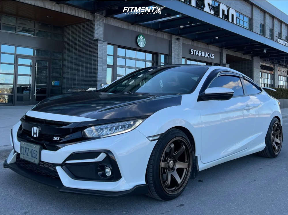 2020 Honda Civic Si with 18x9.5 Superspeed Rf06rr and Goodyear 235x40 ...