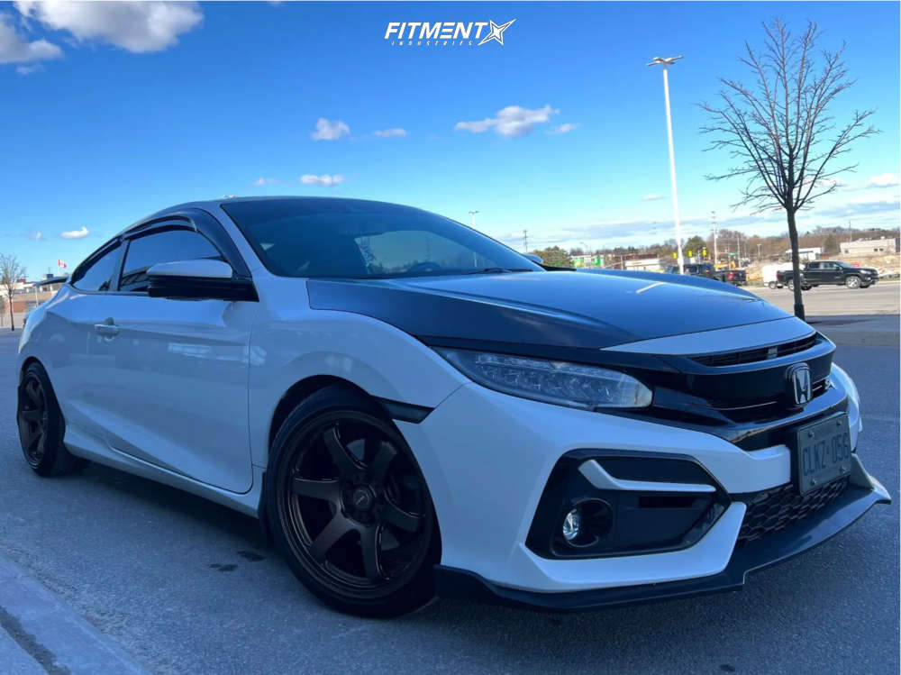 2020 Honda Civic Si with 18x9.5 Superspeed Rf06rr and Goodyear 235x40 ...