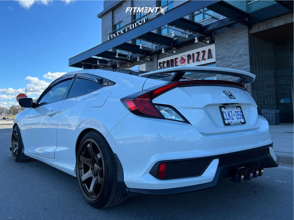 2020 Honda Civic Si with 18x9.5 Superspeed Rf06rr and Goodyear 235x40 ...
