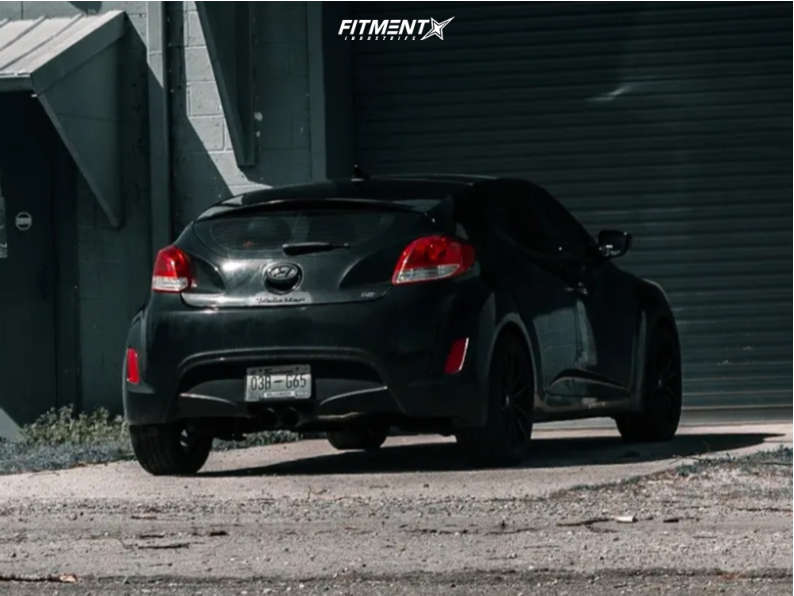 2012 Hyundai Veloster Base with 18x8 Konig Oversteer and Vercelli ...